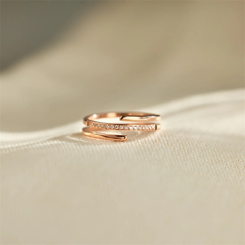 Three Row Stacking Band Ring – Perimade & Co.